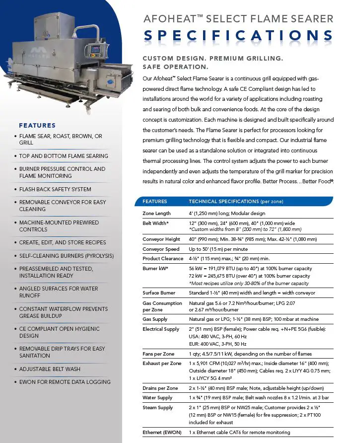 Equipment Brochures | Marlen
